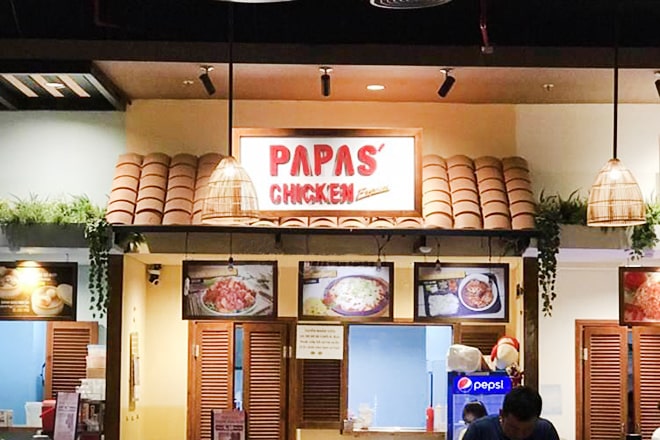 Papa Chicken – Nhà hàng gà rán Hàn Quốc siêu hot mà bạn nên thử