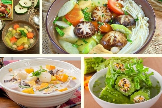 18 món canh chay dễ nấu giúp bạn bảo vệ sức khỏe, giữ tâm thanh tịnh
